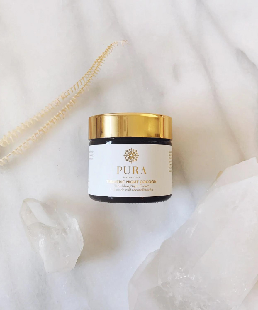 Turmeric Night Cocoon - Pura Botanicals | Portia-Ella