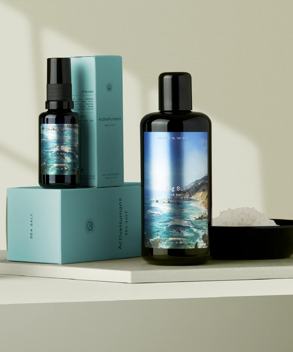 Big Sur - Sea Salt Deodorant Spray - Active Humans | Portia-Ella