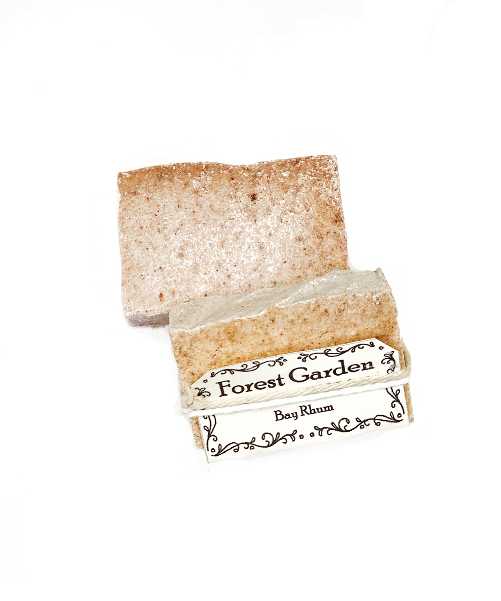 Bay Rhum Exfoliating Soap Bar - Forest Garden | Portia-Ella